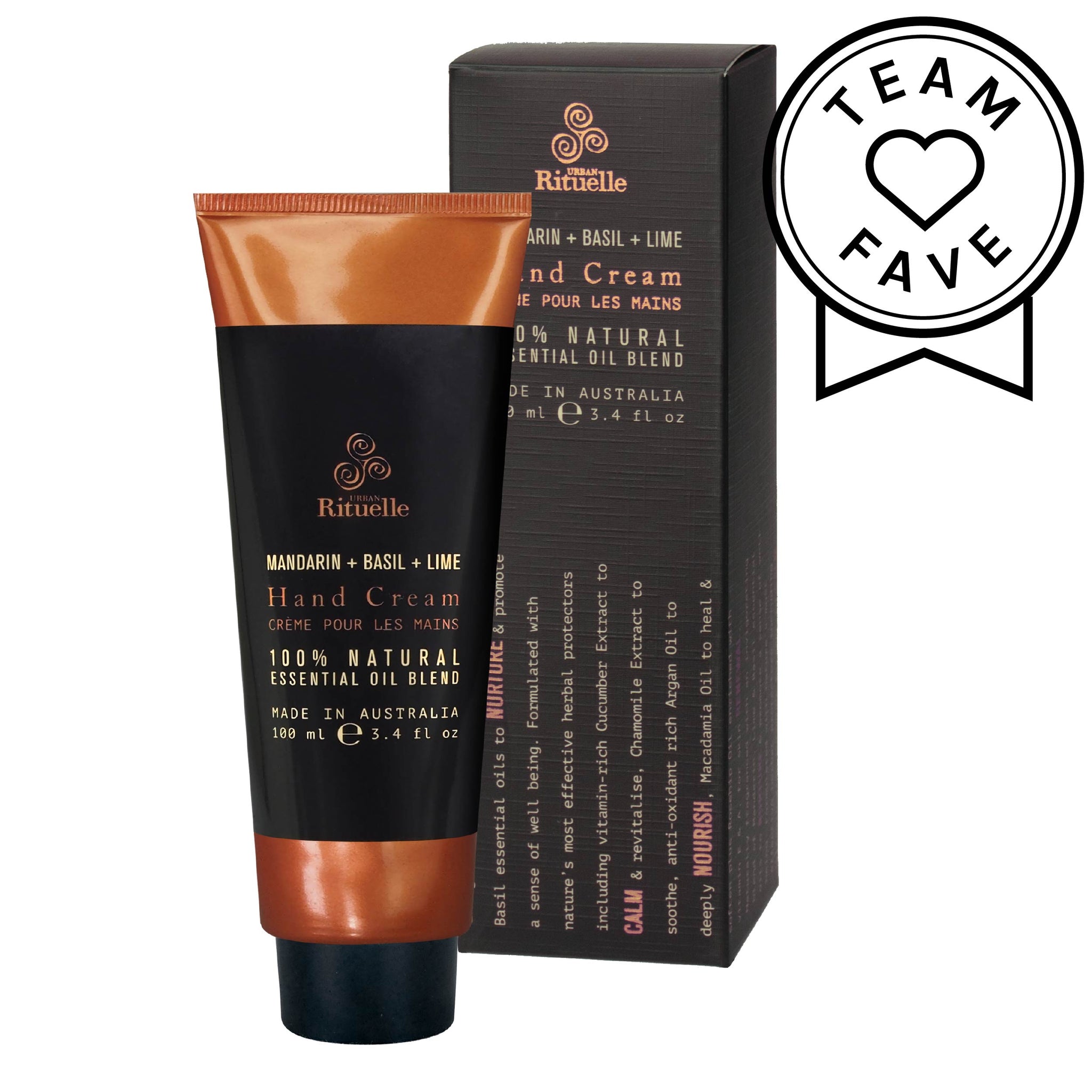Equilibrium - Hand Cream - Mandarin, Basil & Lime - Urban Rituelle